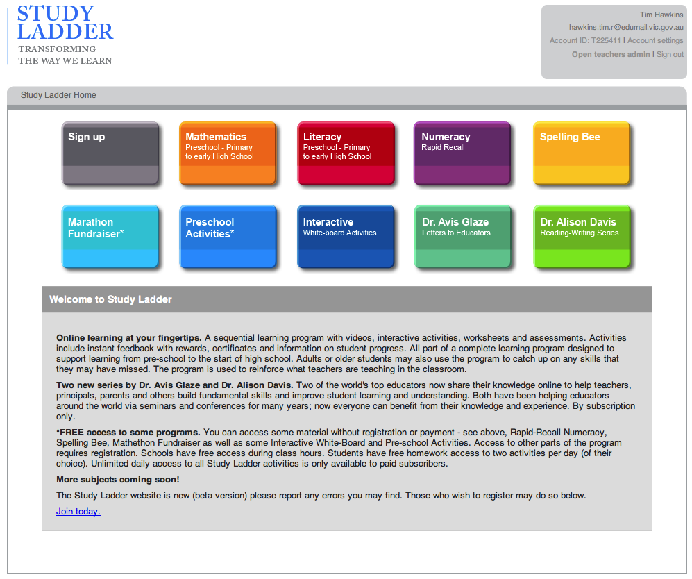 Studyladder Student Login