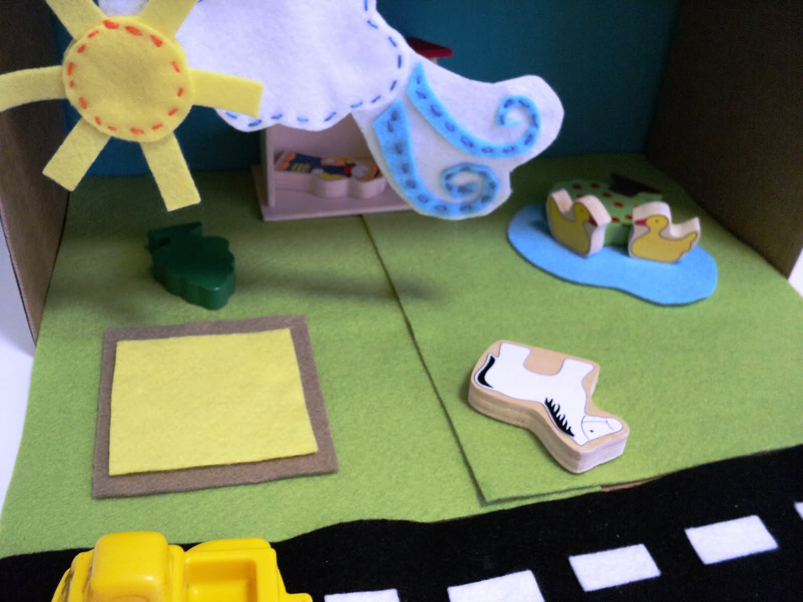 A Little Learning For Two: Weather Changing Diorama