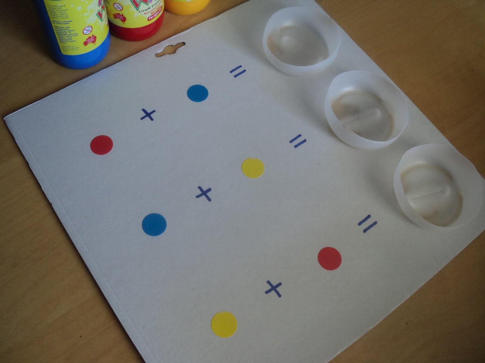 A Little Learning For Two: Mixing Colours