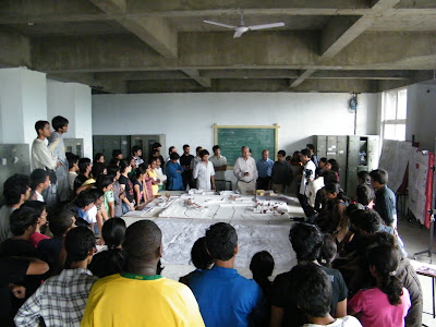 PVP College of Architecture: Visit by Ar. Sen Kapadia