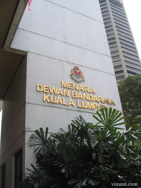 DBKL - Dewan Bandaraya Kuala Lumpur vin_ann