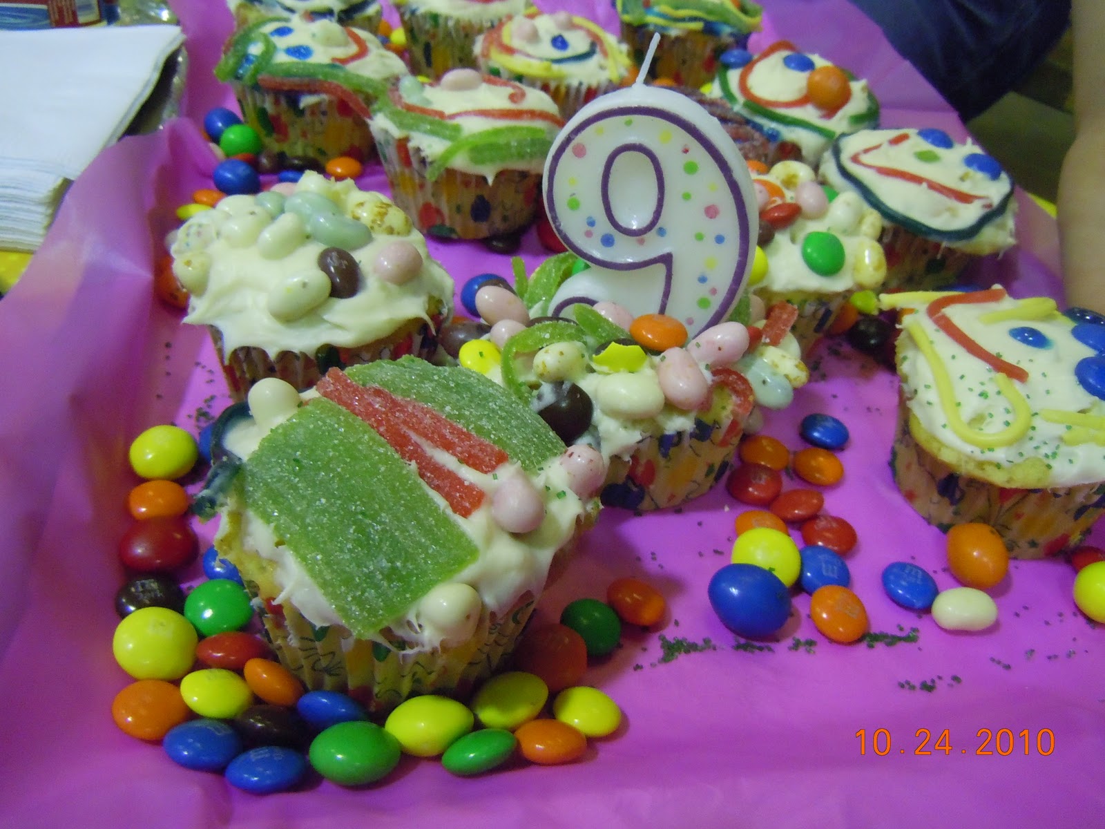 LIVIING ONE DAY AT A TIME: Faith's 9th Birthday Pool Party ~ 10-24-10~