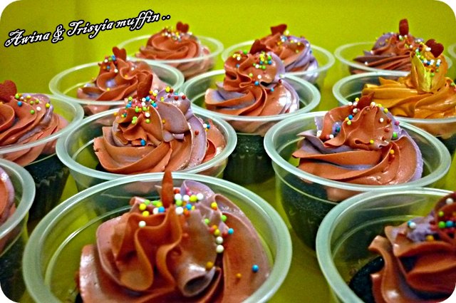 "Awina &Trisyia Muffin": Gamba cup cake yang menarik!!!-Edisi Okt