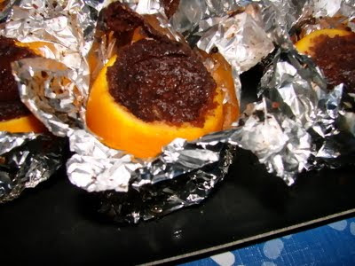Janet Is Hungry: Camping Chocolate Orange Cakes