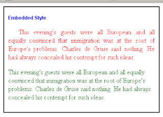 CSS Tutorial (Cascading Style Sheets): CSS Implementations: Inline ...