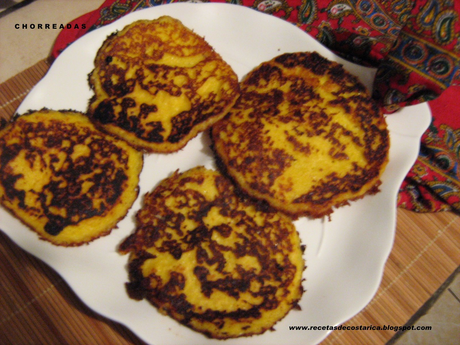 Paladar Latino Costa Rica: Chorreadas