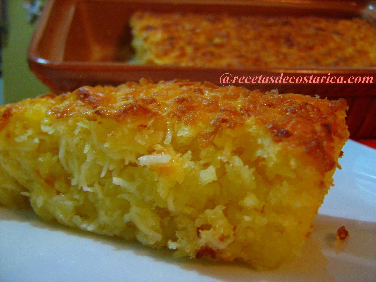 Cocina Costarricense: torta de yuca Ingrid
