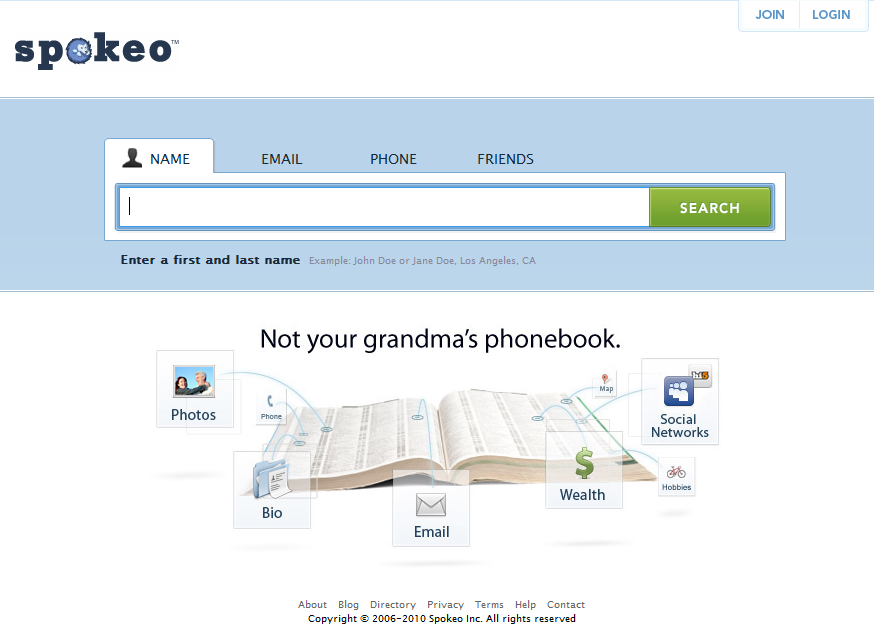 MOBIZ: Spokeo People Search Pushes Personal Privacy to its Limit