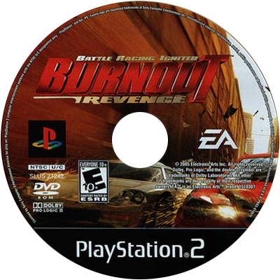 PS2 Game Disc Cover Art
