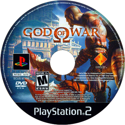 PS2 Game Disc Cover Art