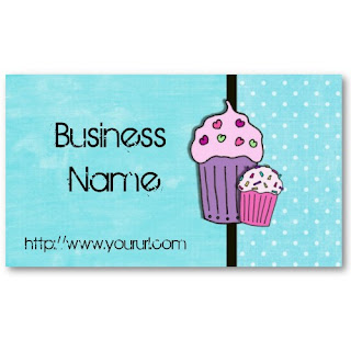 Design By Ruby: Sweet Treats Business Card
