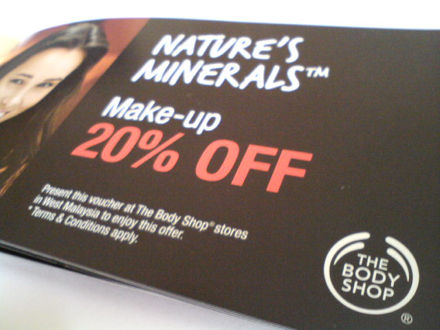 Bnane: The Body Shop Voucher give away~