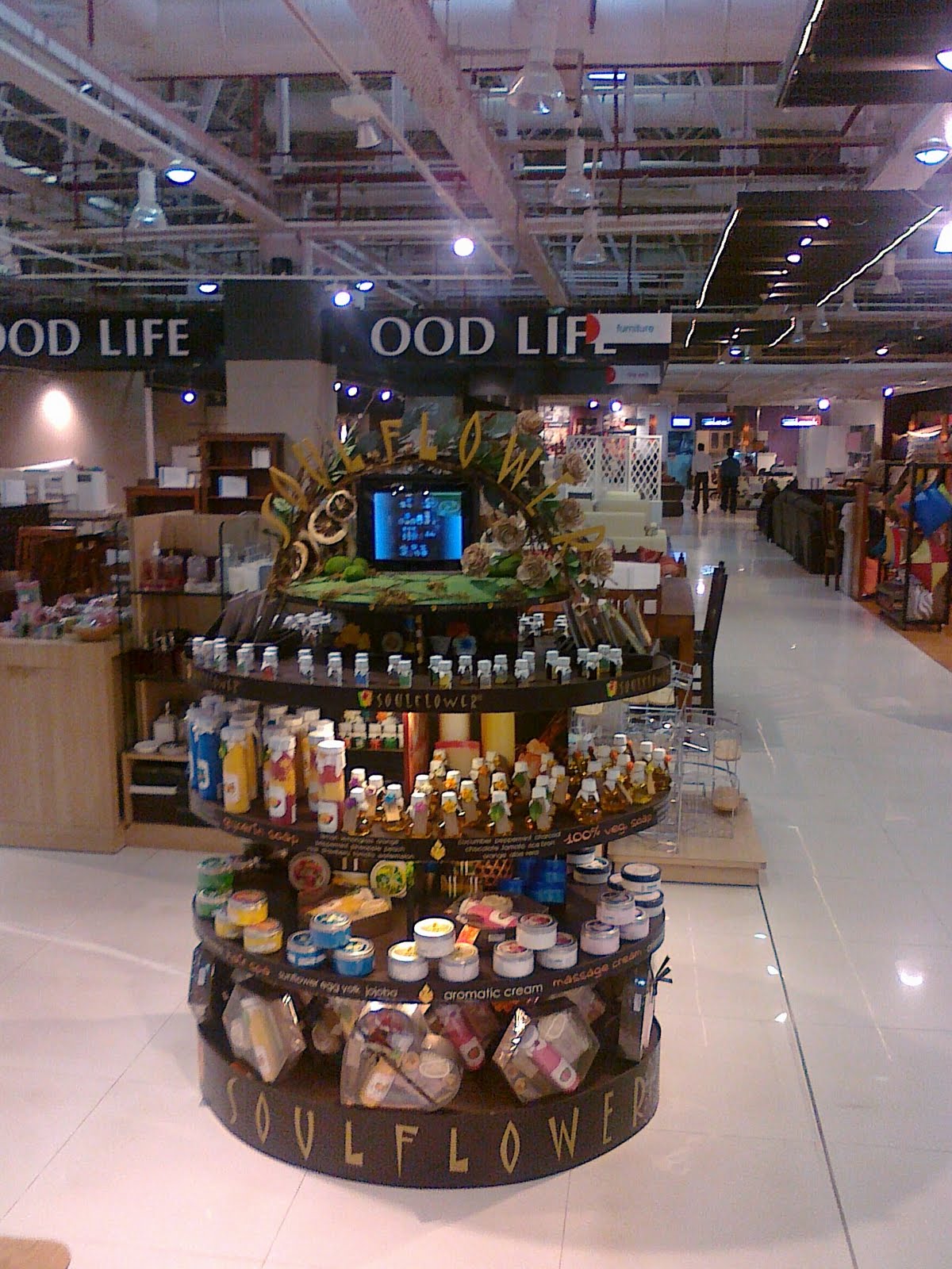 Soulflower@shoppers stop homestop,malad