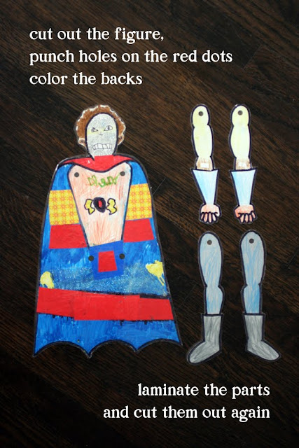 The Brooding Hen: Superhero Paperdolls