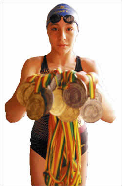 BOLIVIA DEPORTES: María José Ribera. Niña récord