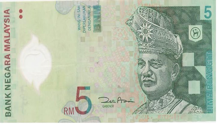 bicara kehidupan: Duit Lima Ringgit.