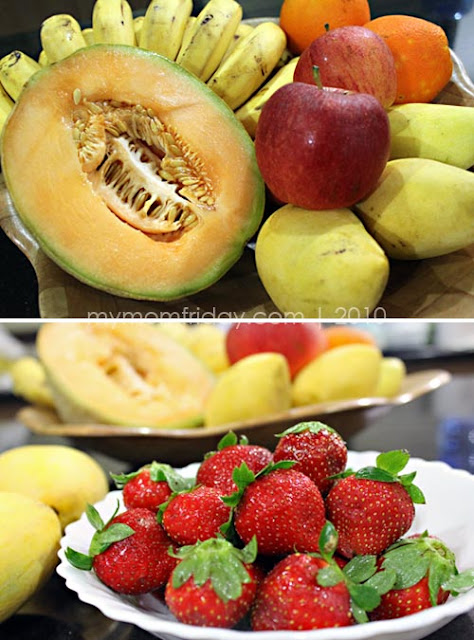 My Mom-Friday: Fresh Fruit Shakes for Summer...or any day