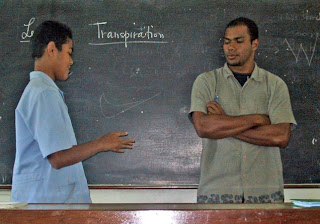 Lisa in Fiji: Fijian sign language class at Gospel High