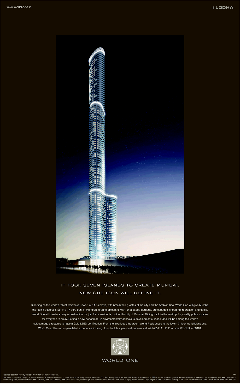 Twenty22-India on the move: Mumbai's World One