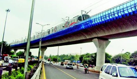 Twenty22-India on the move: Delhi's Airport Express Line Metro snippets