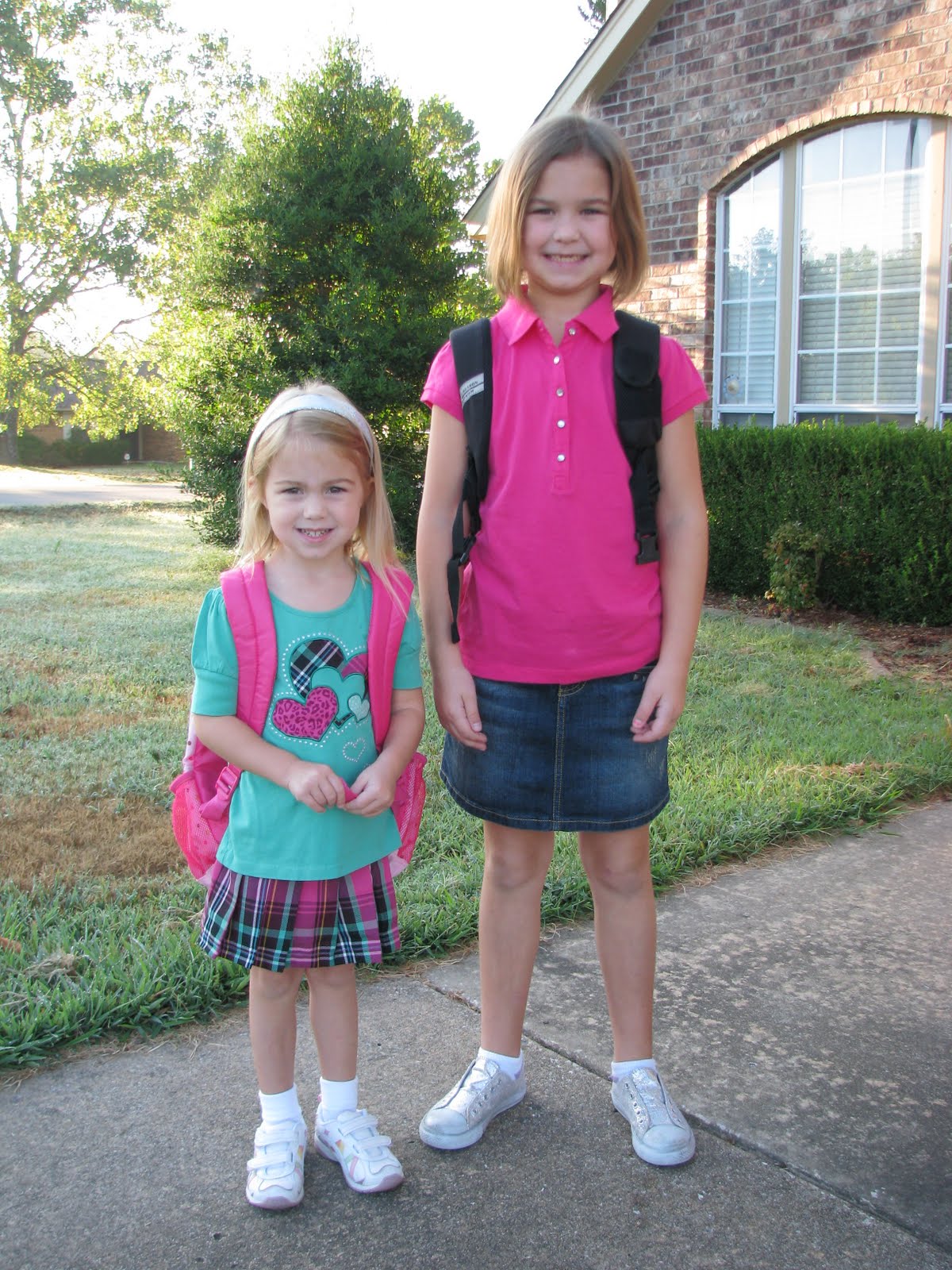 Our Family: First Day of School