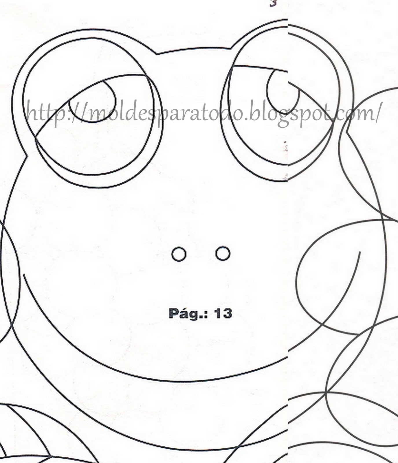 Molde de rana rene - Imagui