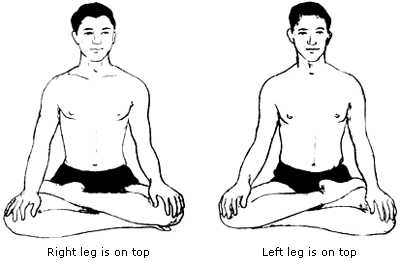 Ardha Padmasana - The Half-Lotus Pose ~ Yoga