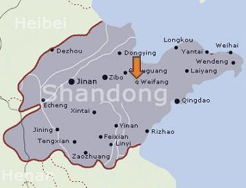 Con el corazón en China: Weifang City CWI (Shandong)