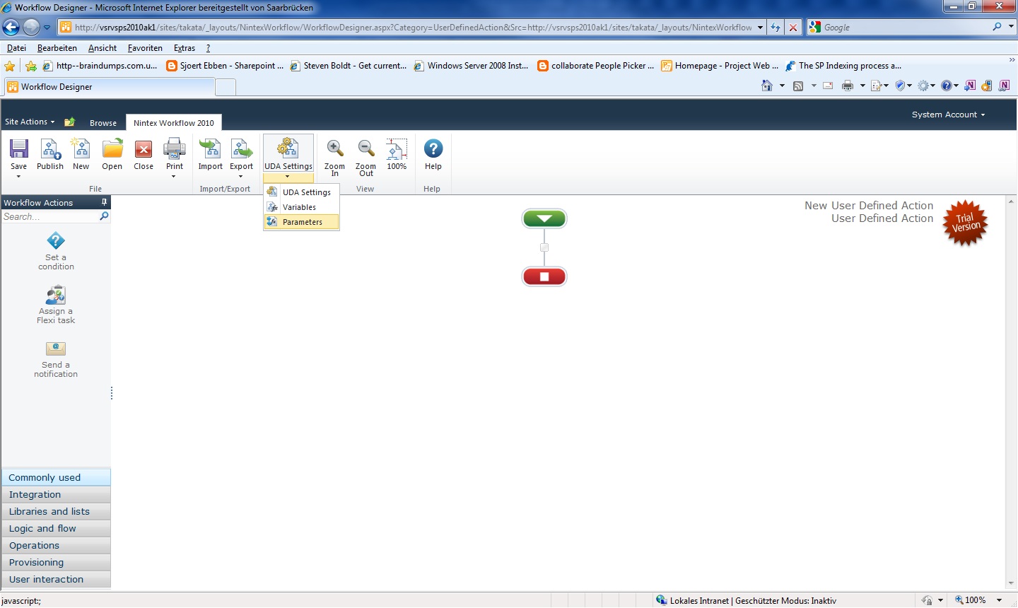 Let' SharePoint: Nintex Workflow 2010: Introduction to User Defined Actions