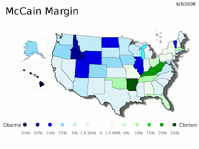 Frontloading HQ: The Electoral College Maps (6/3/08)