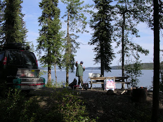 Alaska Highway Adventures: Simpson Lake, Yukon - Frances Lake, Yukon