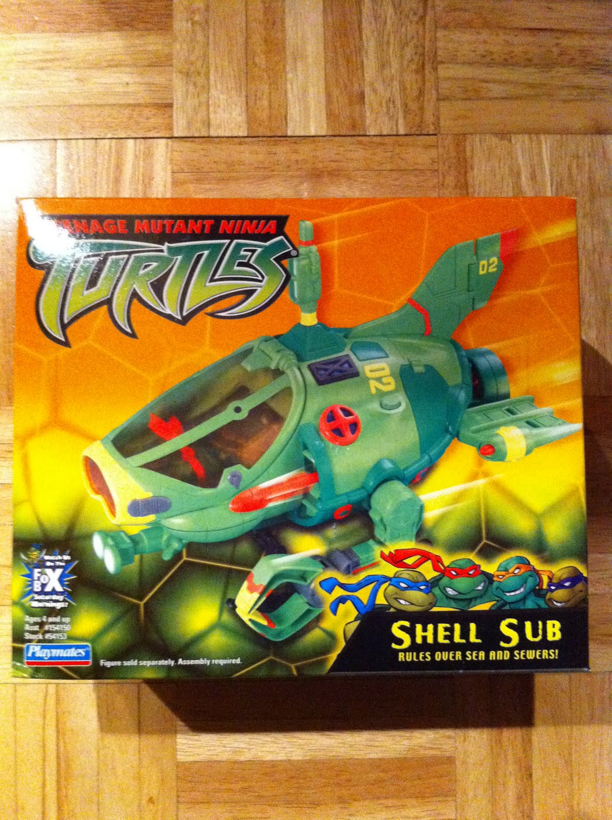 TMNT-Toys: Shell Sub