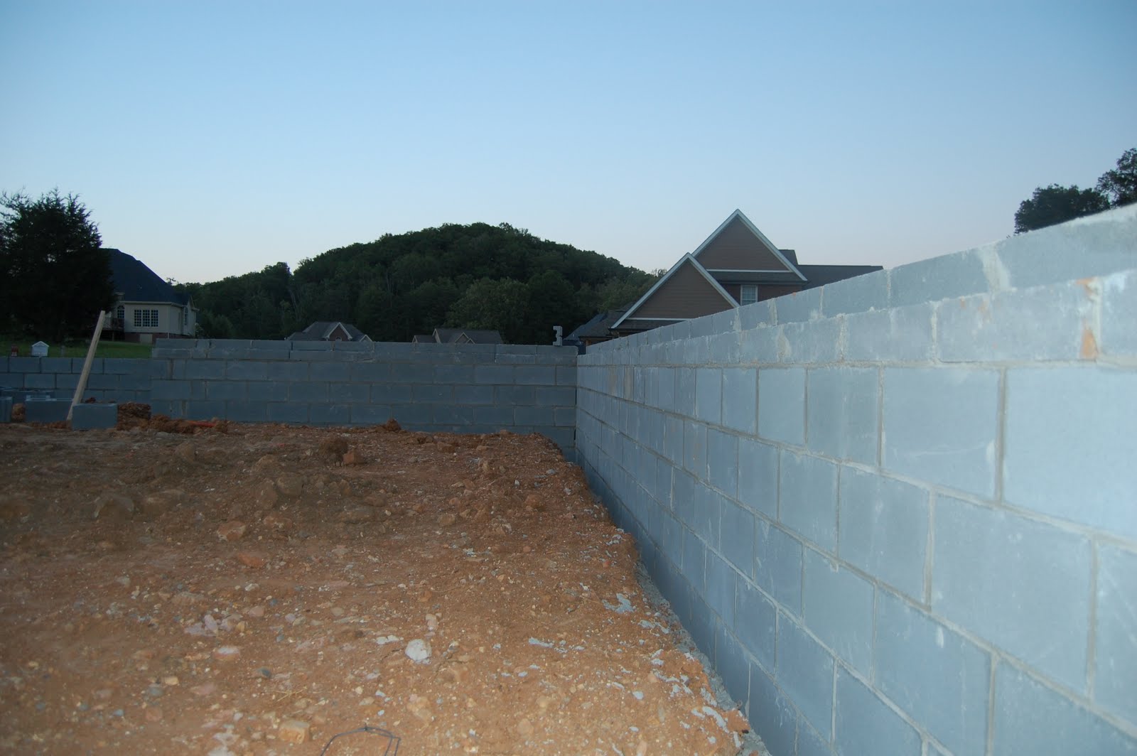 Home Building Project: Concrete Blocks