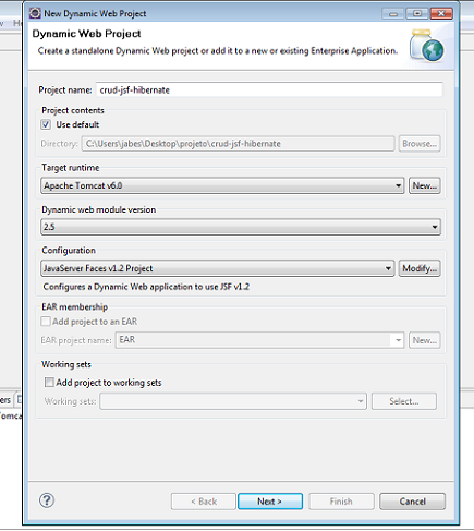 CRUD com JSF e Hibernate usando Eclipse, TomCat e MySQL (Parte 1) ~ Jabes Felipe