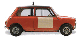 classic car: AUSTIN Mini Cooper
