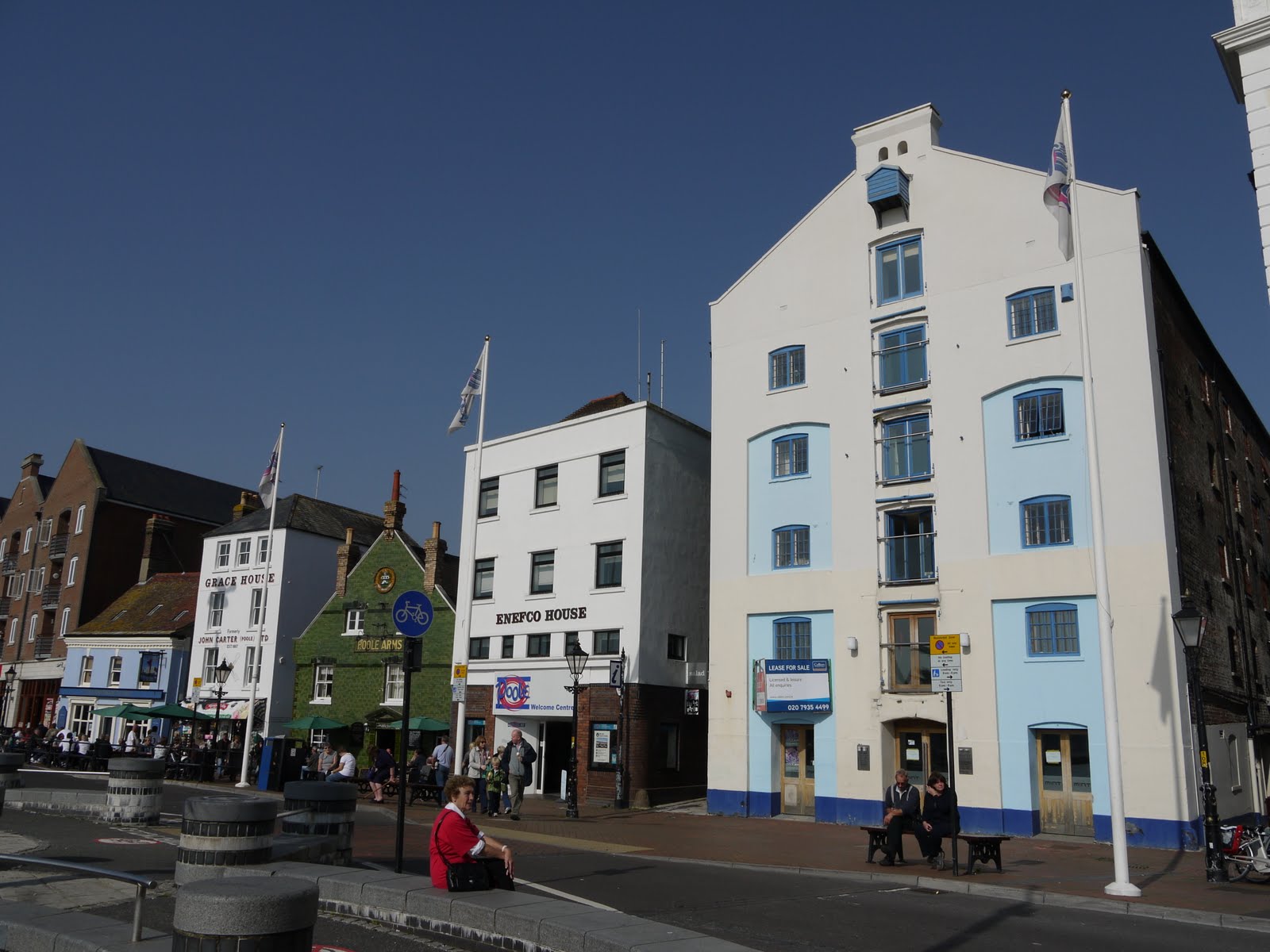 Walking in the country: Poole Old Town