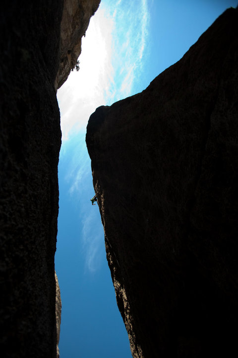 Rock Climbing Routes: Climbing in Ten Sleep Canyon, Wyoming