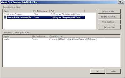 Information Technology Online: MASM syntax highlighting in Visual Studio