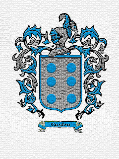 el placer es todo mio: El escudo de armas de Castro