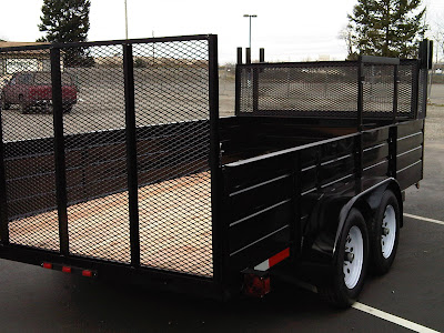 Landscape Trailer Box | How To Grade Landscape