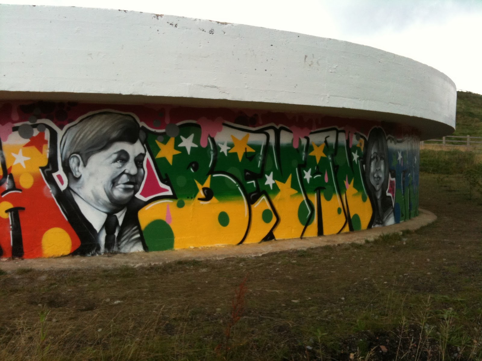 Graffiti Art Workshops and Commissions: Ebbw Vale in progress...