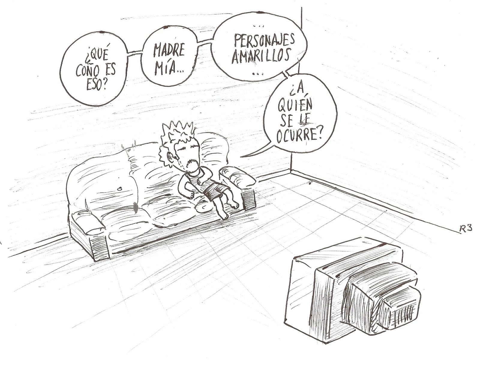 R3 and his PEN!!: TLDSF: Estreno de los Simpson...