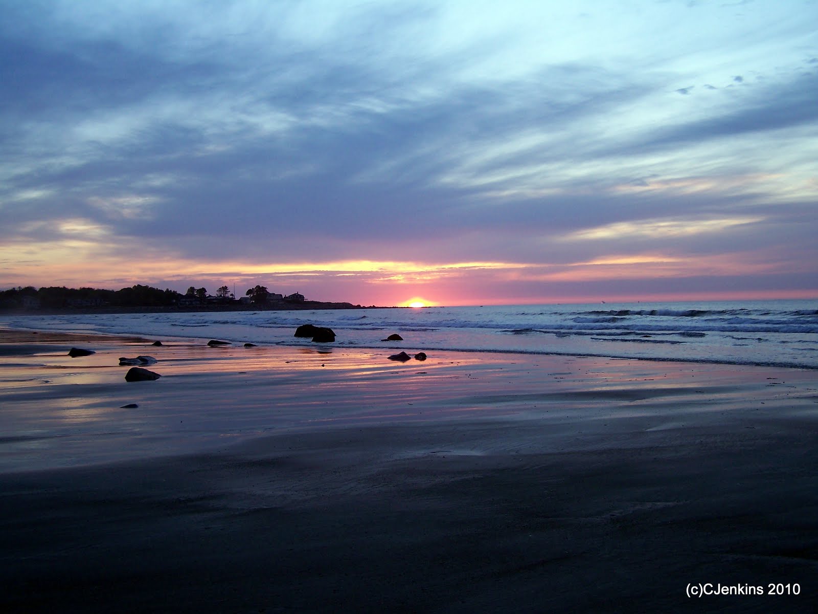 Criqet's Travels: Impromptu Trip: Ocean Sunrise at Rye Beach, NH