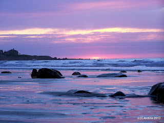 Criqet's Travels: Impromptu Trip: Ocean Sunrise at Rye Beach, NH