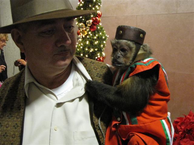 Celebrity Gems Entertainment: Organ Grinder with Monkey at San ...