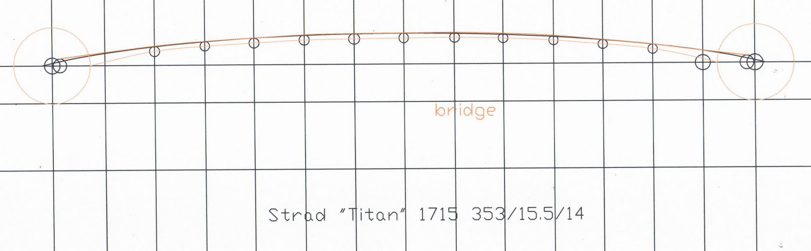 Ken's violin making: The belly long arch