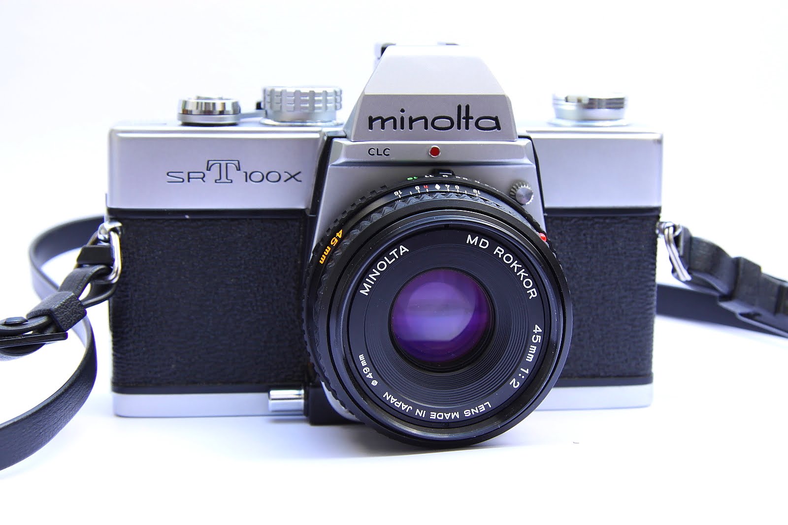 sisteme foto analog slr: Minolta SRT 100X SLR Analog