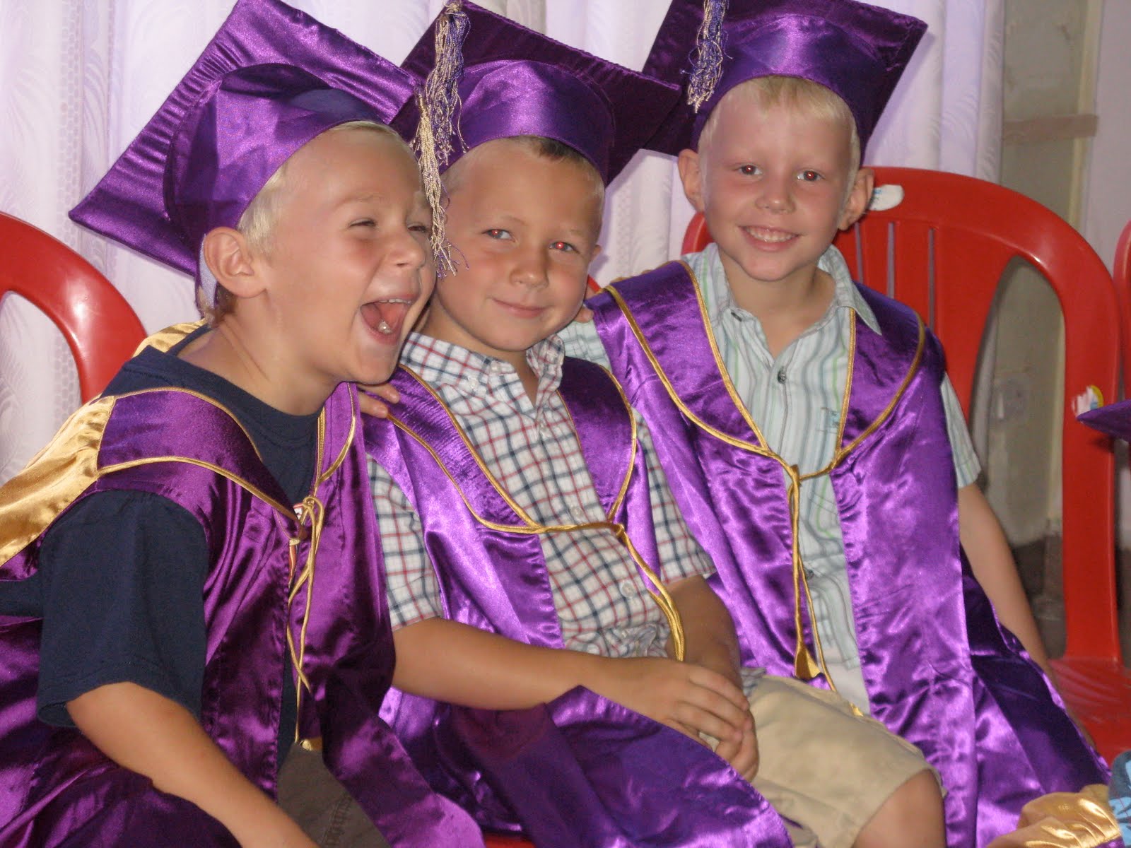 Annika and Auggie move to India: August's Graduation