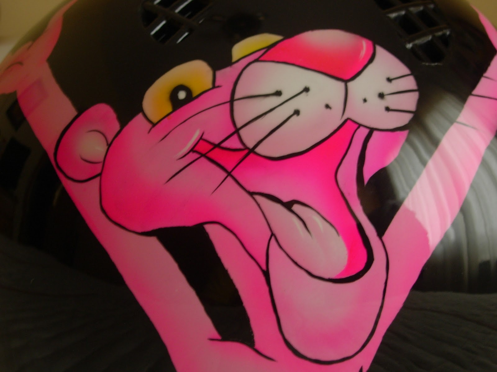 SoniArt Creaciones: Casco Pantera Rosa