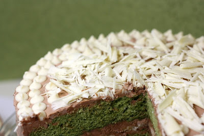 Judy in Her Natural Habitat: The Kitchen: White Velvet Matcha Cake with ...